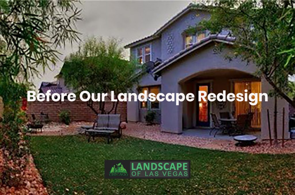 Las Vegas Landscape Redesign Project - Before & After Photos