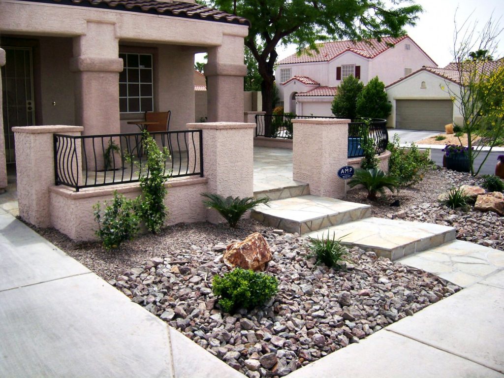 Front Yard Curb Appeal - Las Vegas Landscaping | Full Service Landscape ...